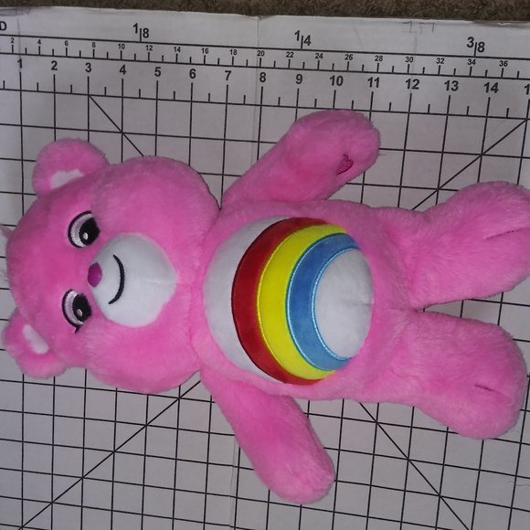 Basic Fun/Care Bears | Toys | Care Bears Cheer Bear Stuffed Plush Pink ...